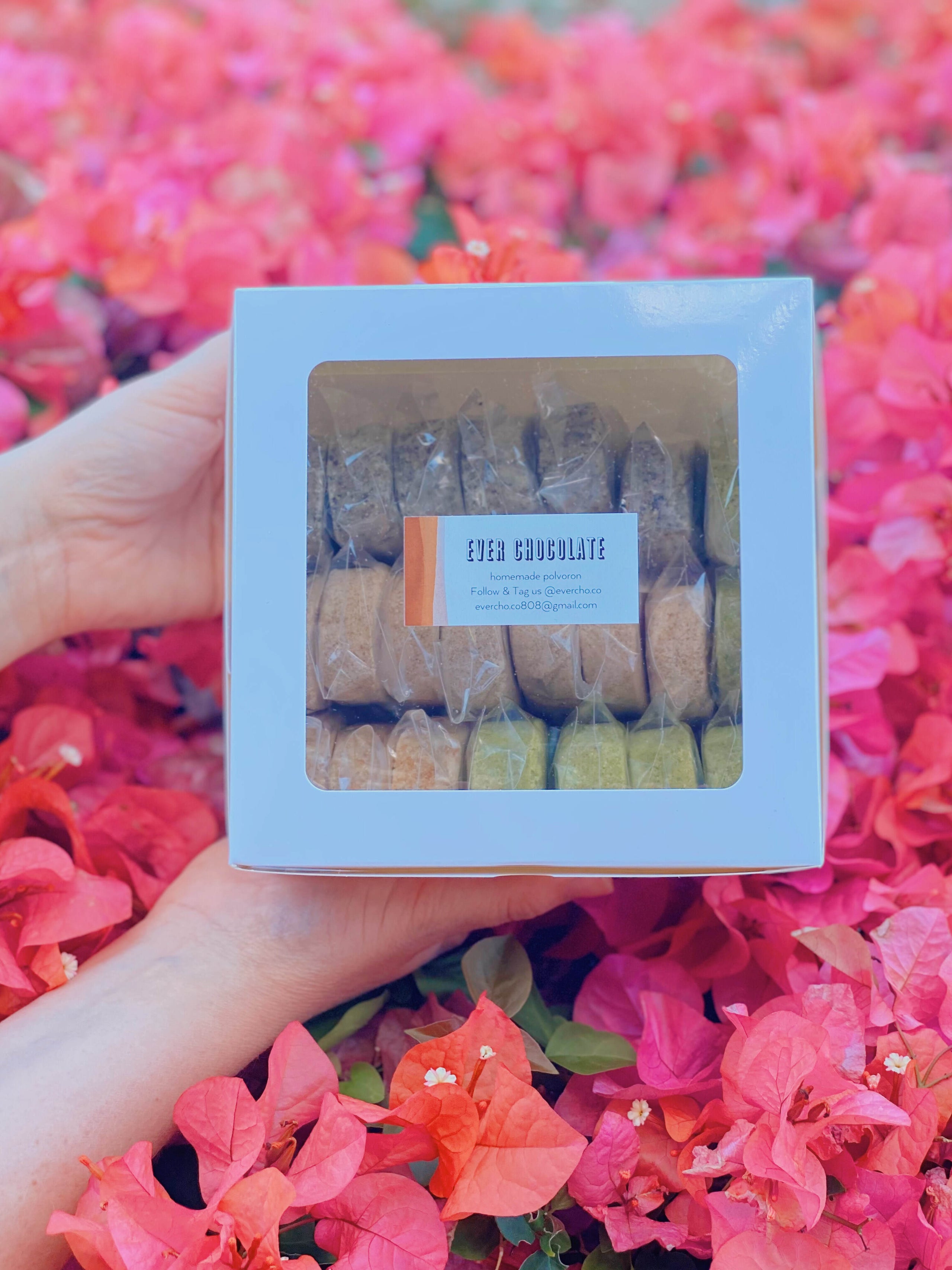Box of Polvoron | Ever Chocolate